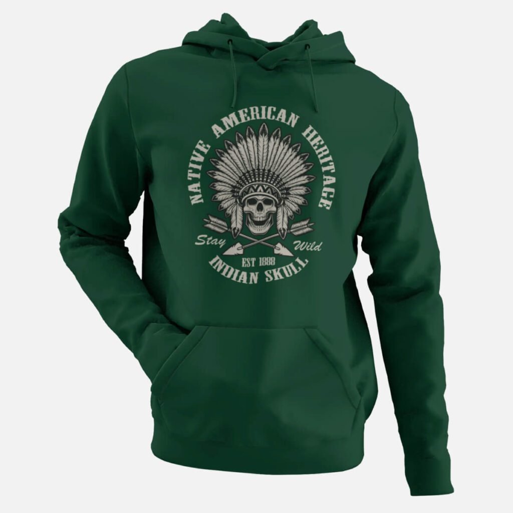 Native American Heritage – Men’s Hoodies – Oakham Clothing Line